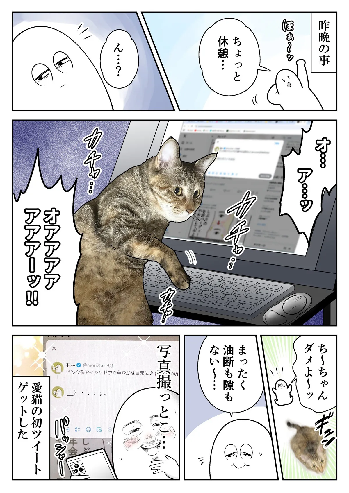 耳の先のチョビ毛も、鼻の下の割れ目も。10万いいねを集めた“猫のかわいさ”は、優しい観察眼から生まれた【漫画家インタビュー】 45枚目/全54 ...